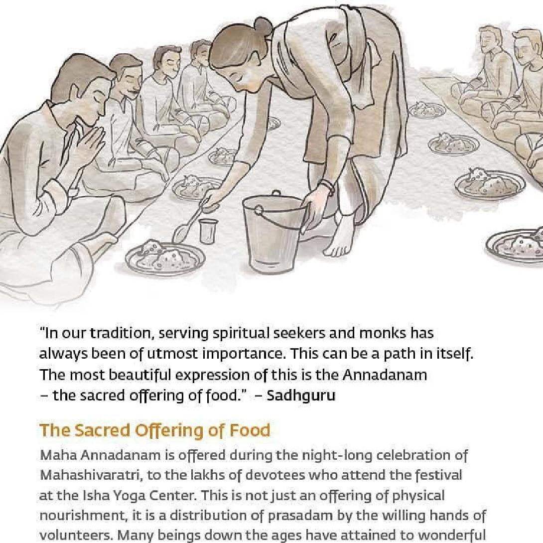 MahaAnnadanam - The Sacred Offering of Food