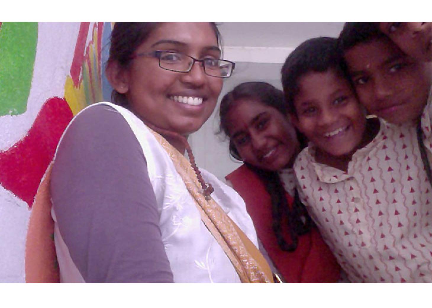 Inspiring story of a Volunteer at Isha Vidhya