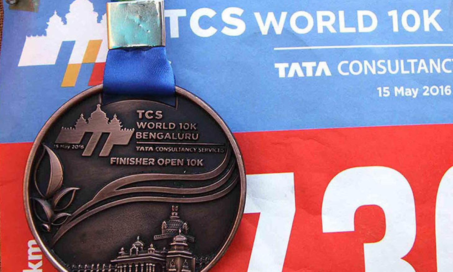 Isha Vidhya Back With a Bang at TCS World 10K!