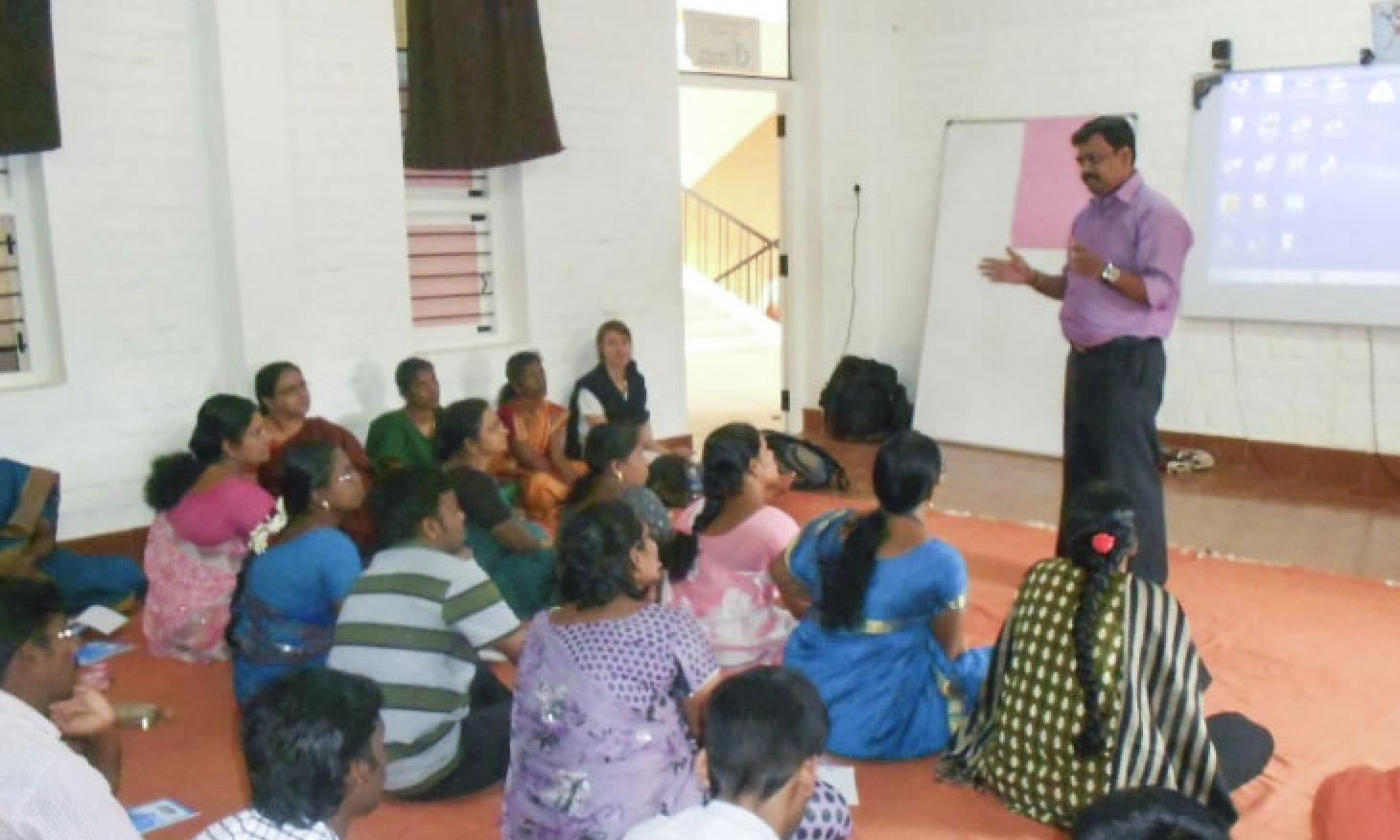Isha Vidhya Teachers Get Some "Life Ed"