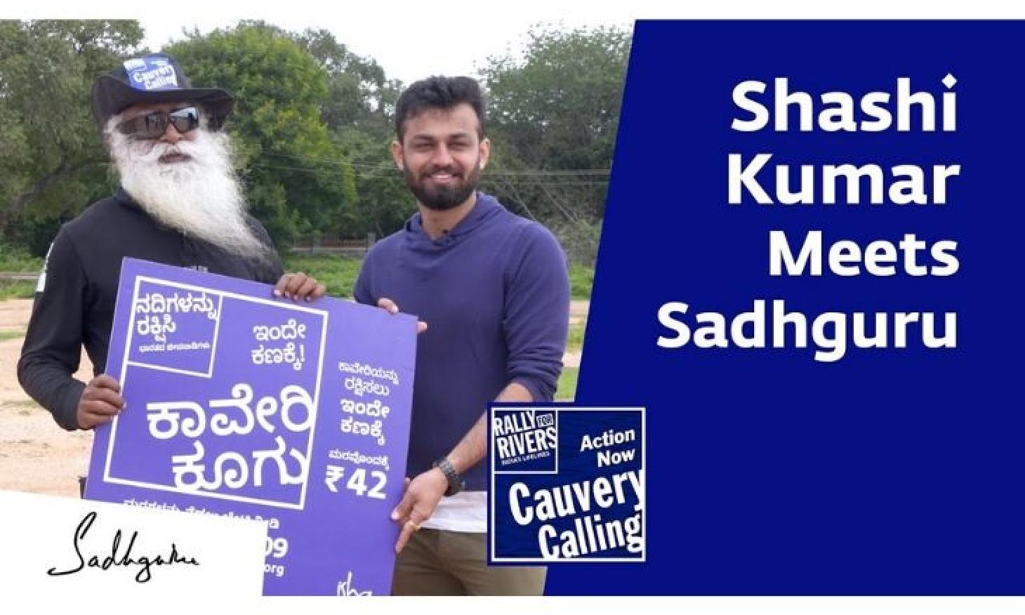 Bigg Boss Kannada Winner Shashi Kumar with Sadhguru [Full Talk]