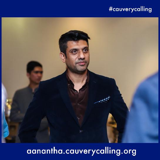 Put your hands up for Cauvery ~ Anand Rajaram