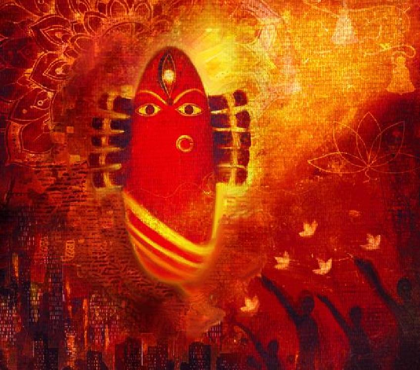 Devi Linga Bhairavi at Sadhguru Sannidhi Bengaluru